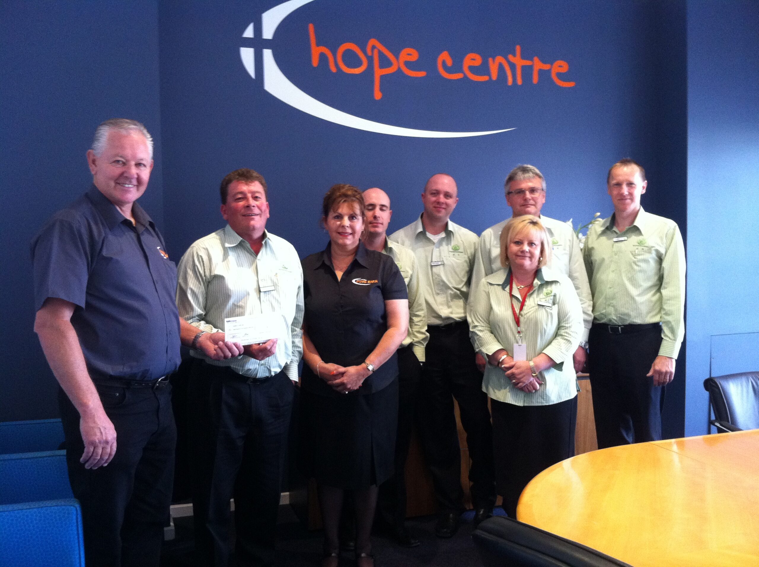 Woolies management – Community Mobile Outreach